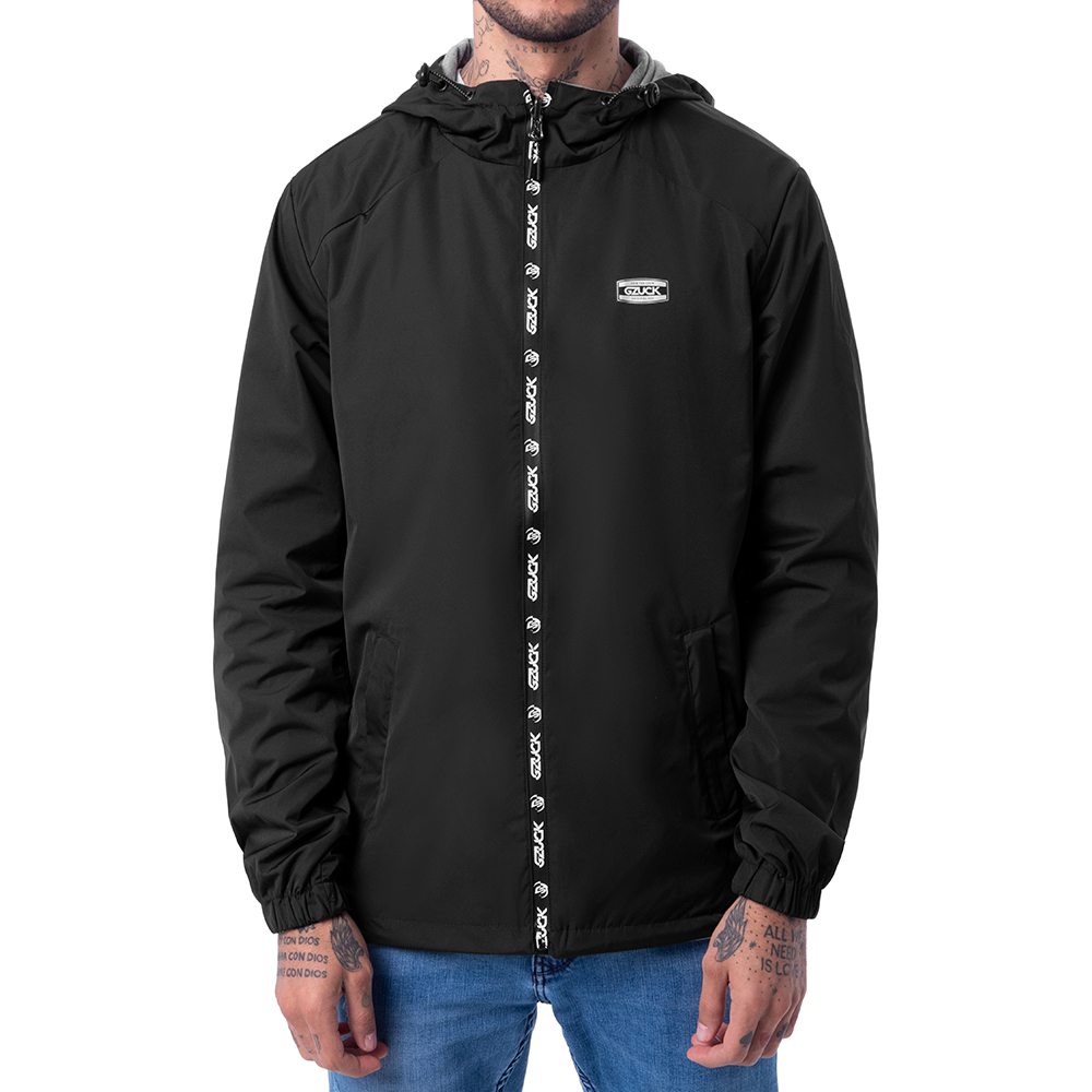 Raincoats Two Face Impermeable C/Cap Marwan Black/Charcoal | Gzuck