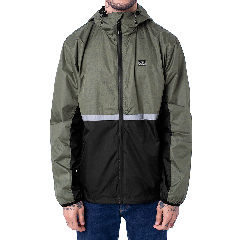 Raincoats Impermeable C/Cap C/F Trotman Army/Black | Gzuck