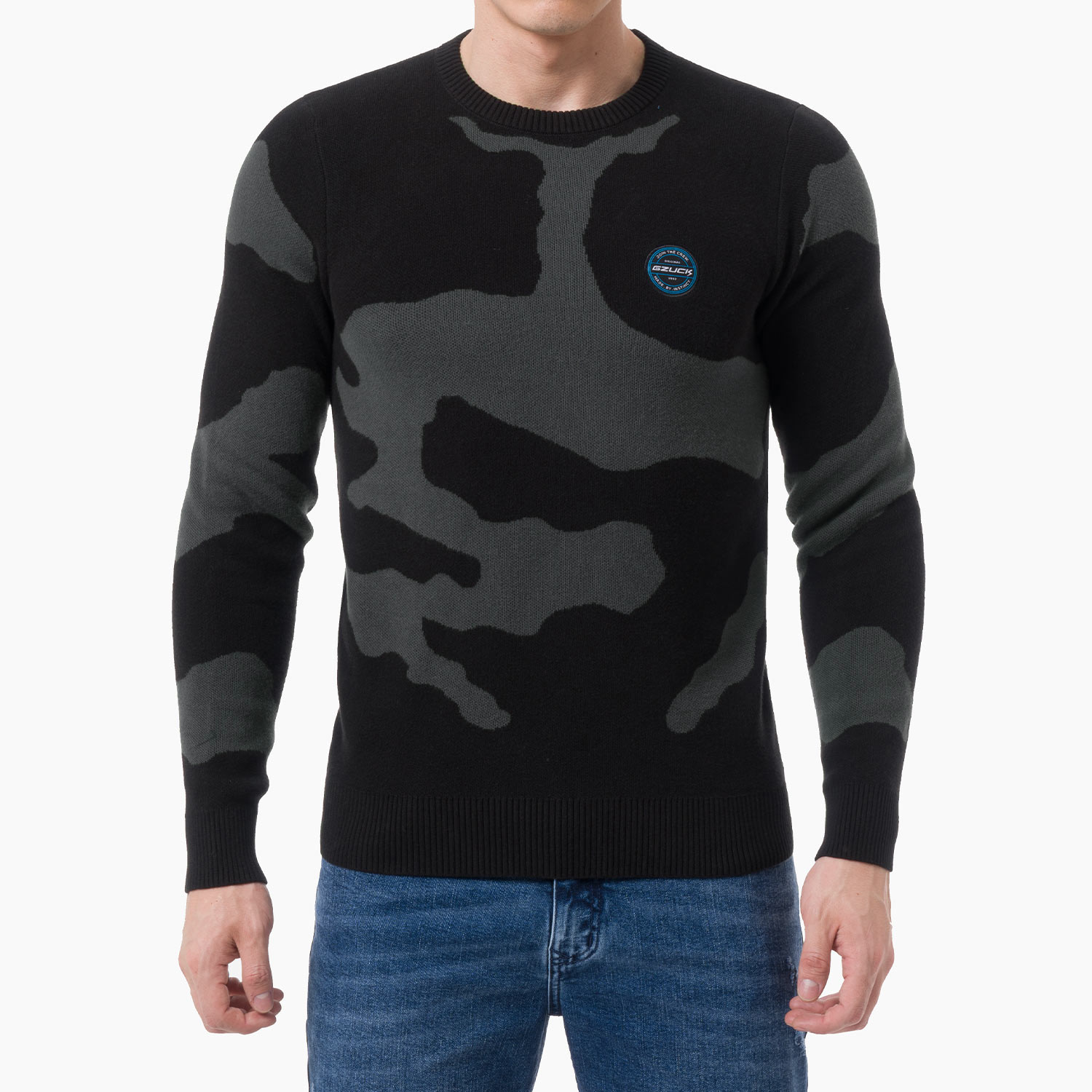 Chompa Hilos Olmer Black/Charcoal | Gzuck