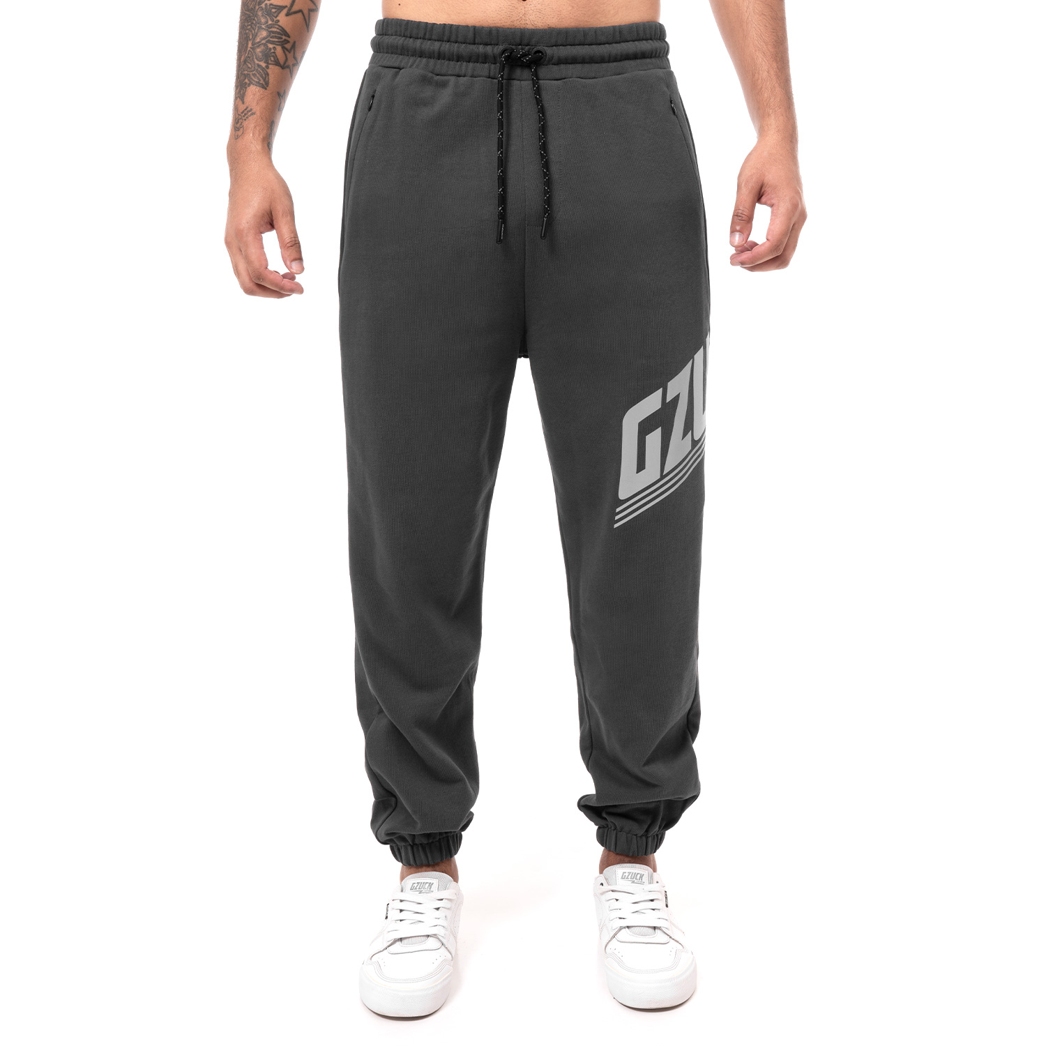 Pantalon Jogger French Terry Ivers Charcoal | Gzuck