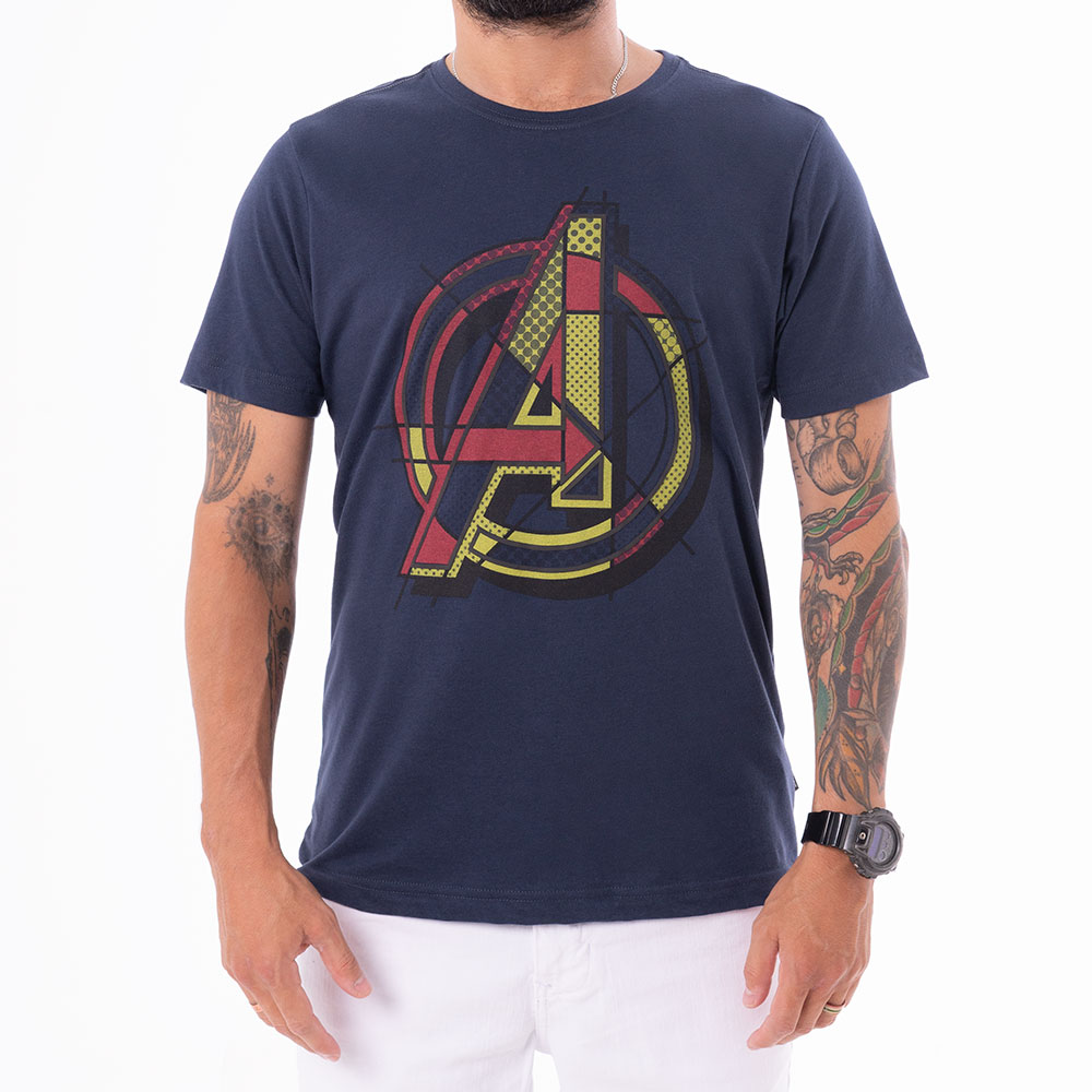 Polo Jersey Ma/C Slim Fit Rayan_marvel Navy | Gzuck