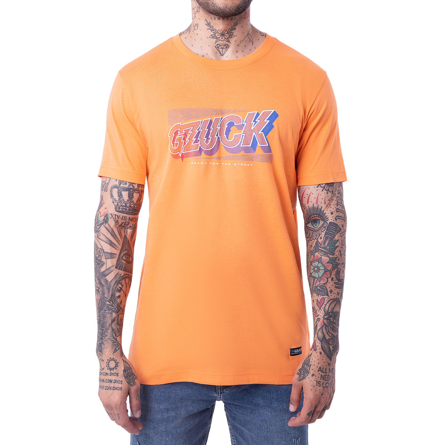 Polo Jersey M/C Slim Fit Heymer Tangerine | Gzuck
