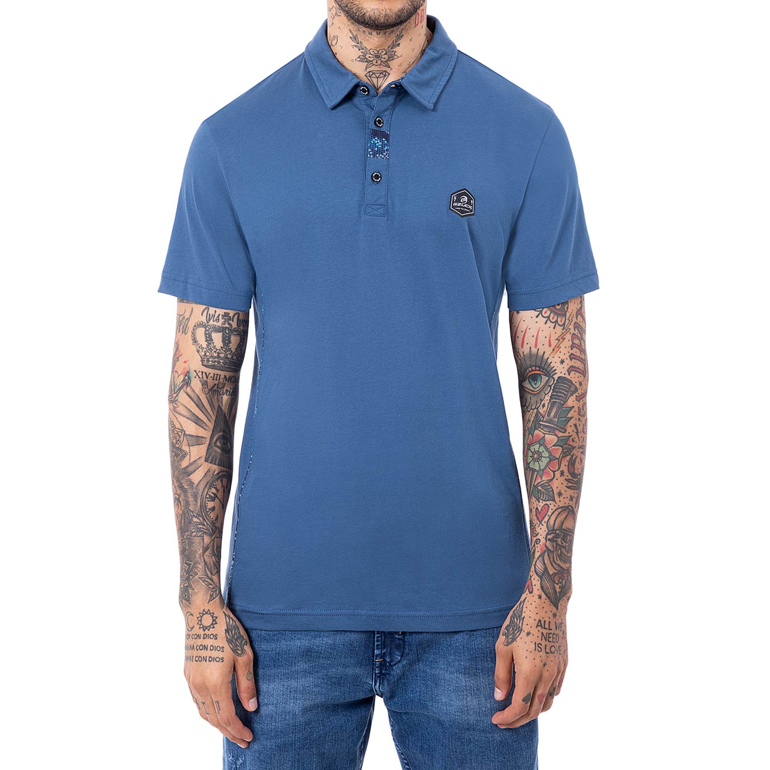 Polo Box Jersey M/C Slim Fit Kaots Dark Steel | Gzuck