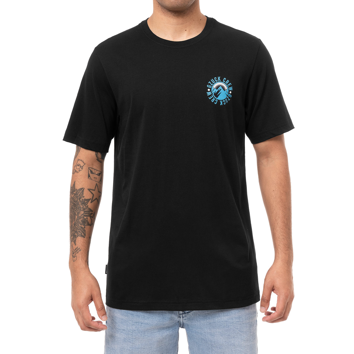 Polo Jersey M/C Regular Fit Mahki Black | Gzuck