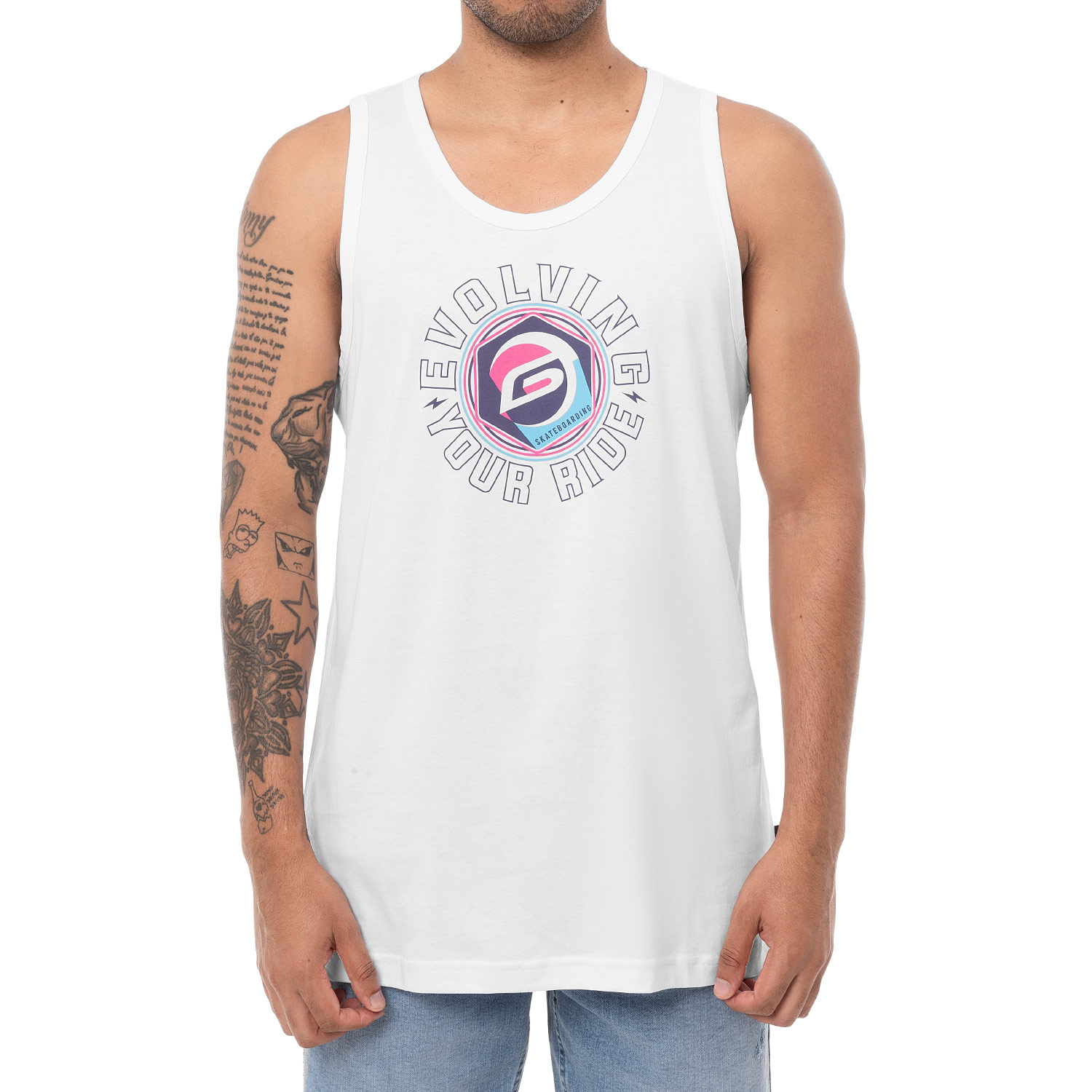 Bvd Jersey Regular Fit Kaynz White | Gzuck