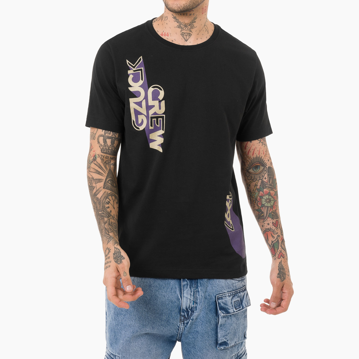 Polo Jersey M/C Slim Fit Yevad Black | Gzuck