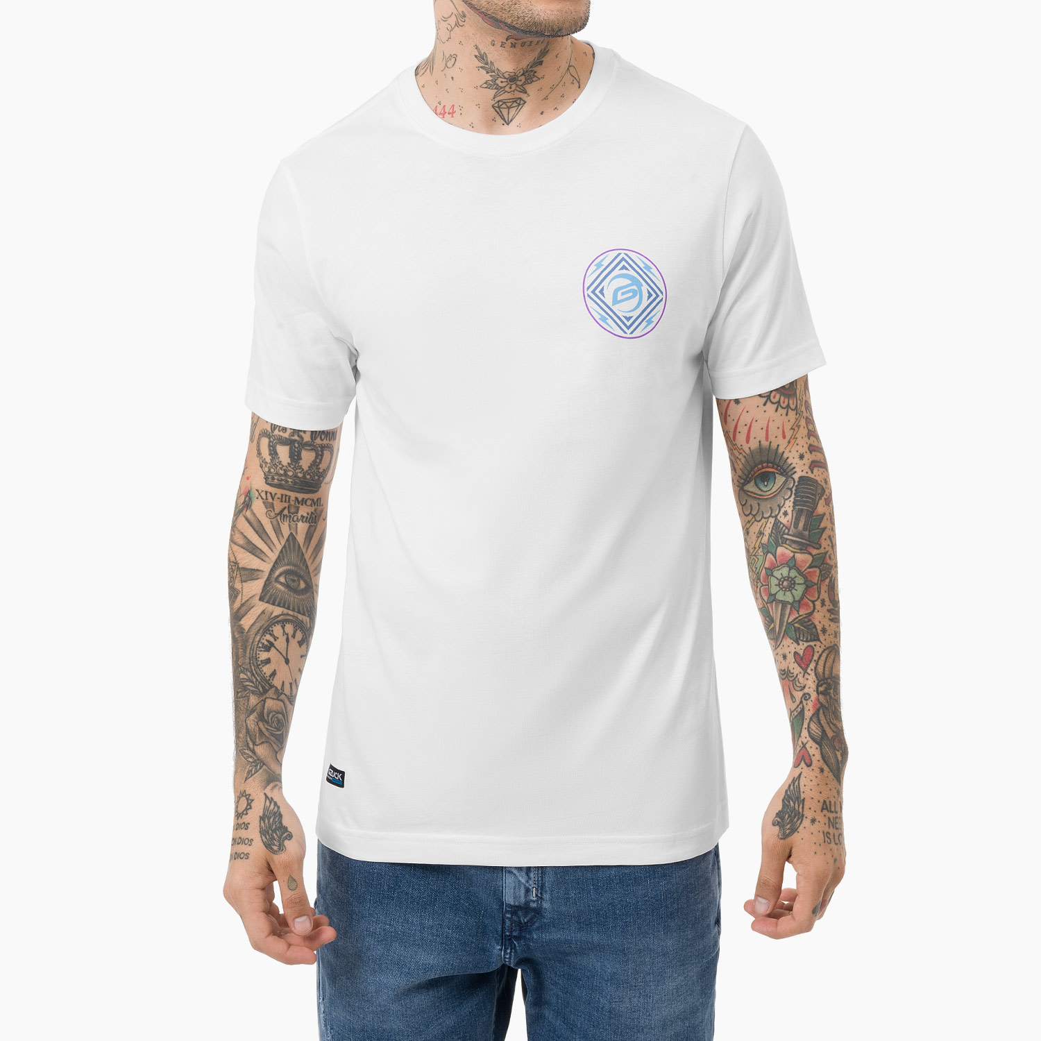 Polo Jersey M/C Slim Fit Maxip White | Gzuck