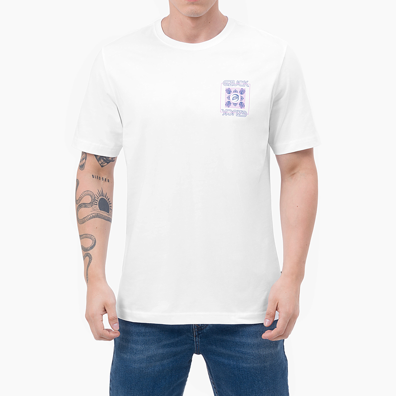 Polo Jersey M/C Regular Fit Hayron White | Gzuck