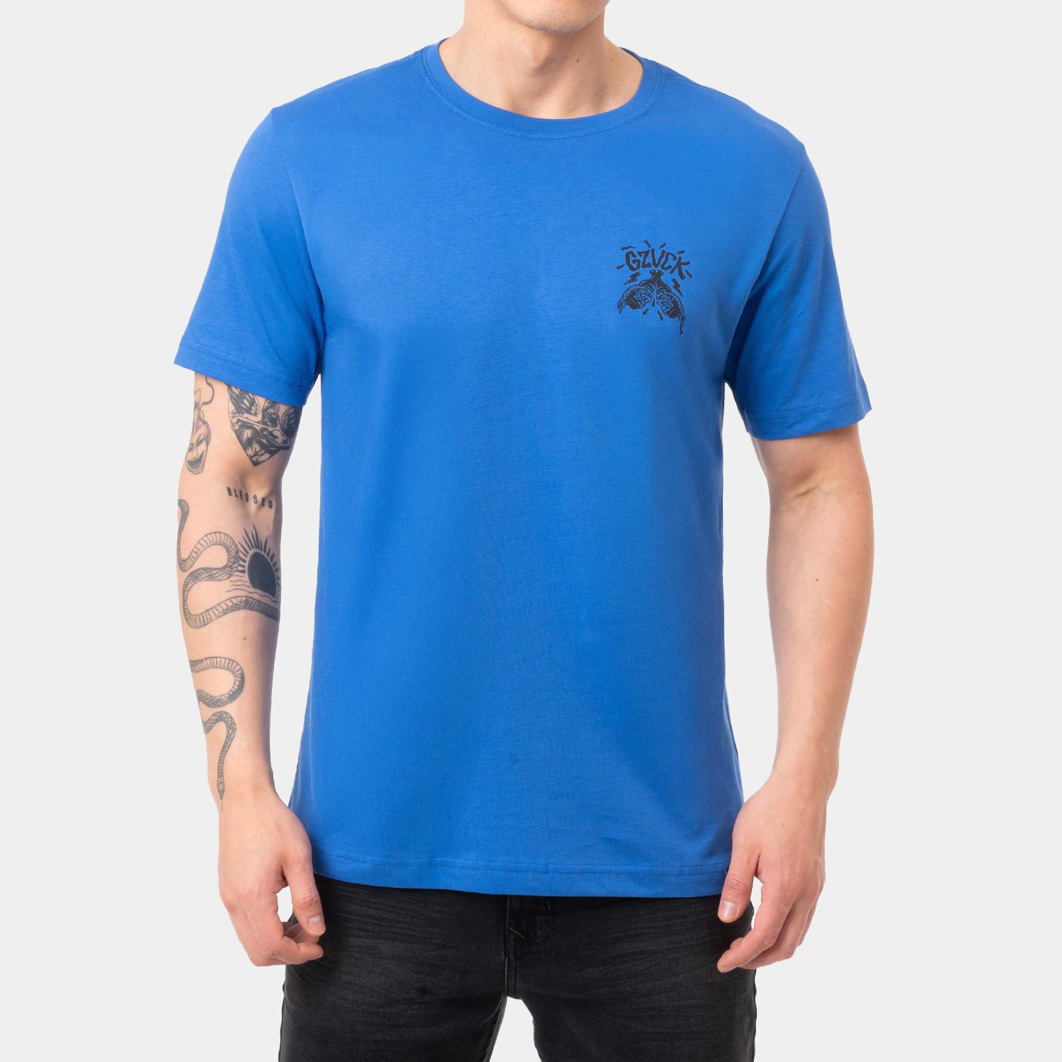Polo Jersey M/C Regular Fit Davel Dazz Blue | Gzuck