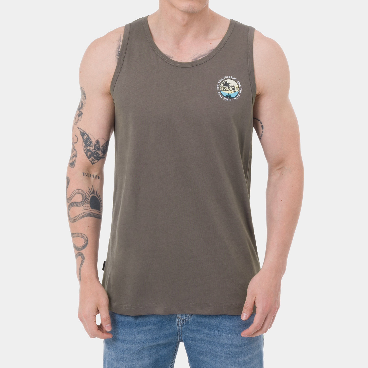 Bvd Jersey Regular Fit Azrik Gull Grey | Gzuck