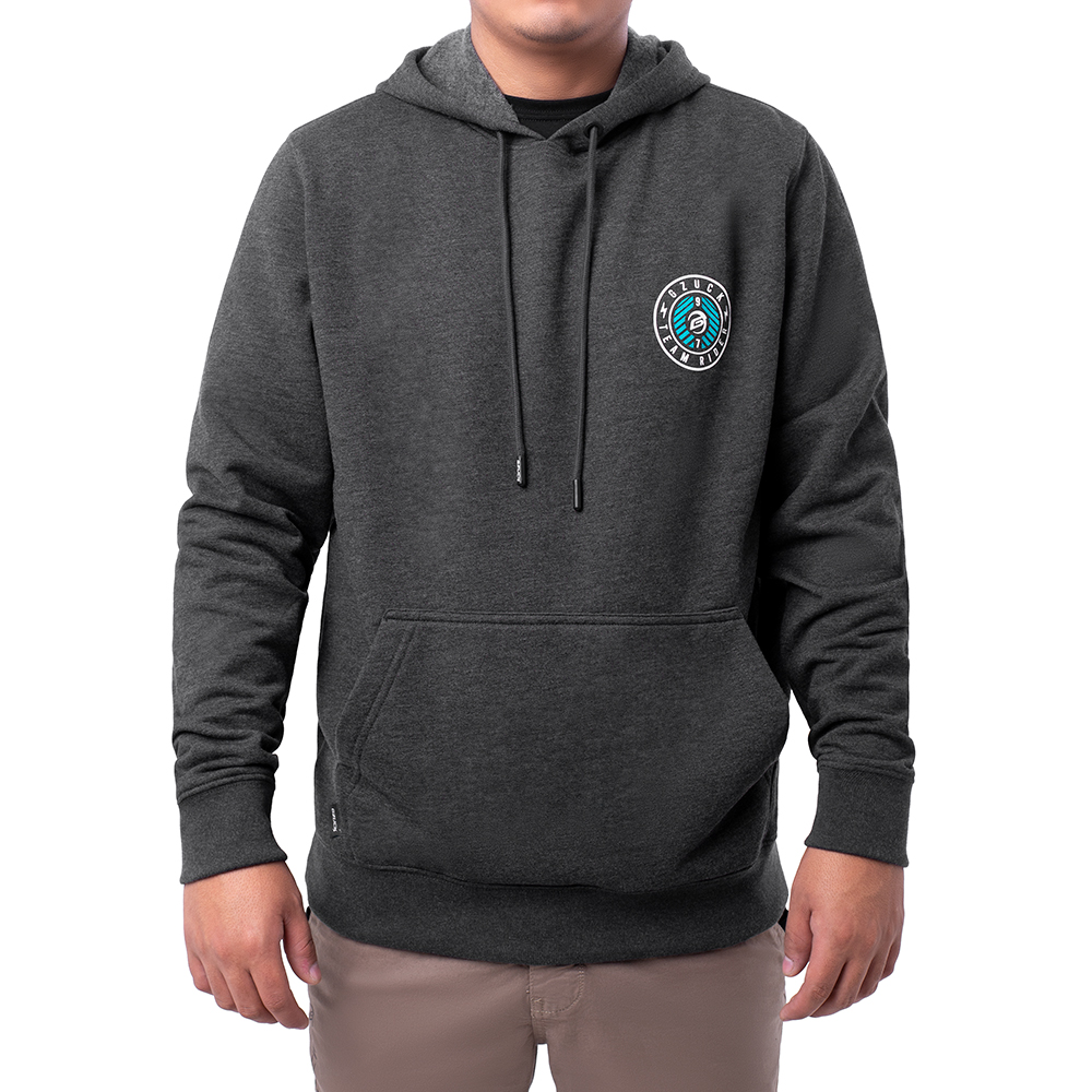 Polera Franela C/Cap Regular Fit Jerzy Jerzy Charcoal | Gzuck