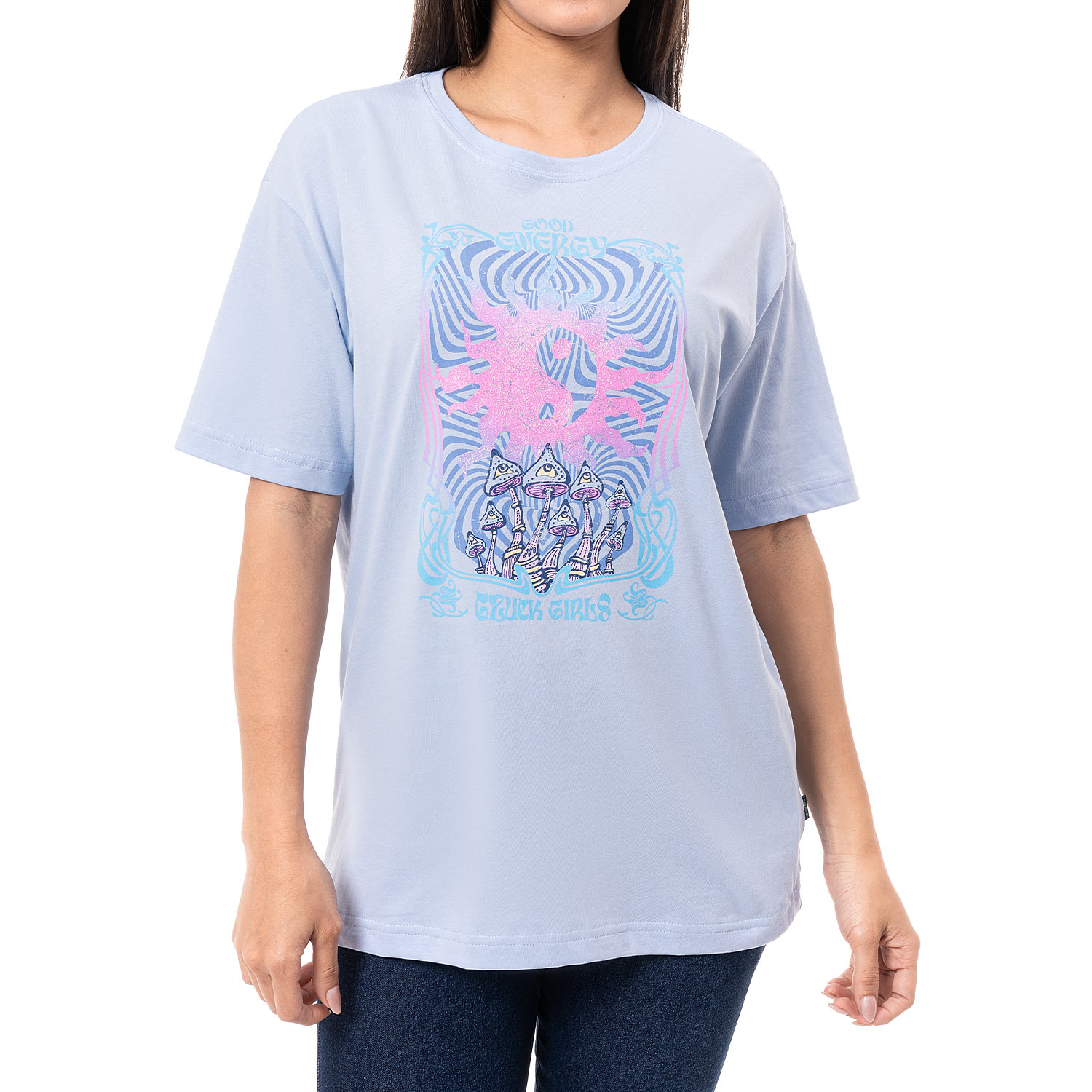 Polo Oversize Jersey M/C Lykim Lavander | Gzuck