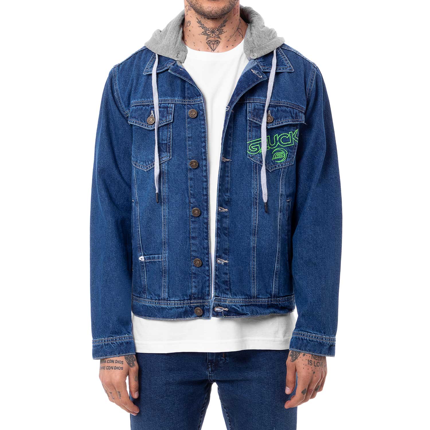 Casaca Denim Ring C/Cap Stywer Super Stone St. | Gzuck