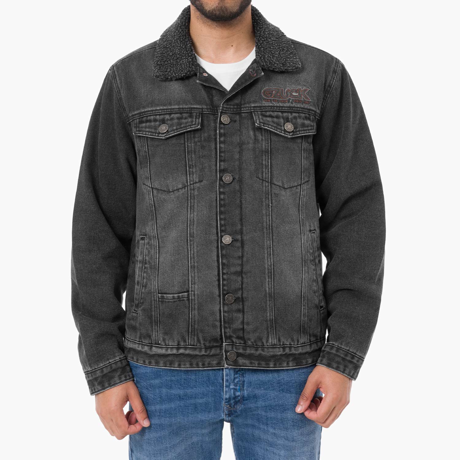 Casaca Denim Ring C/Chiporro Falker T. Stone Black St. | Gzuck