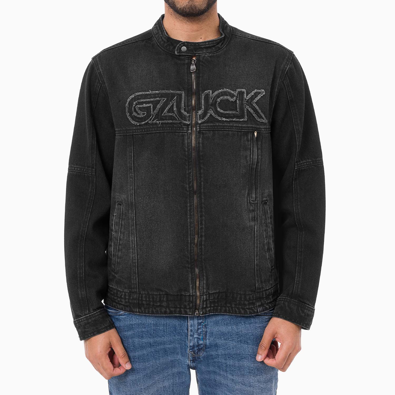 Casaca Denim Ring Drixol Stone Black St. | Gzuck