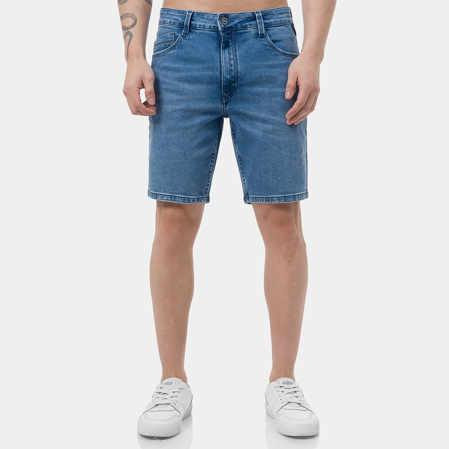 Walkshort Denim Comfort Greex T. Cristal Torn | Gzuck