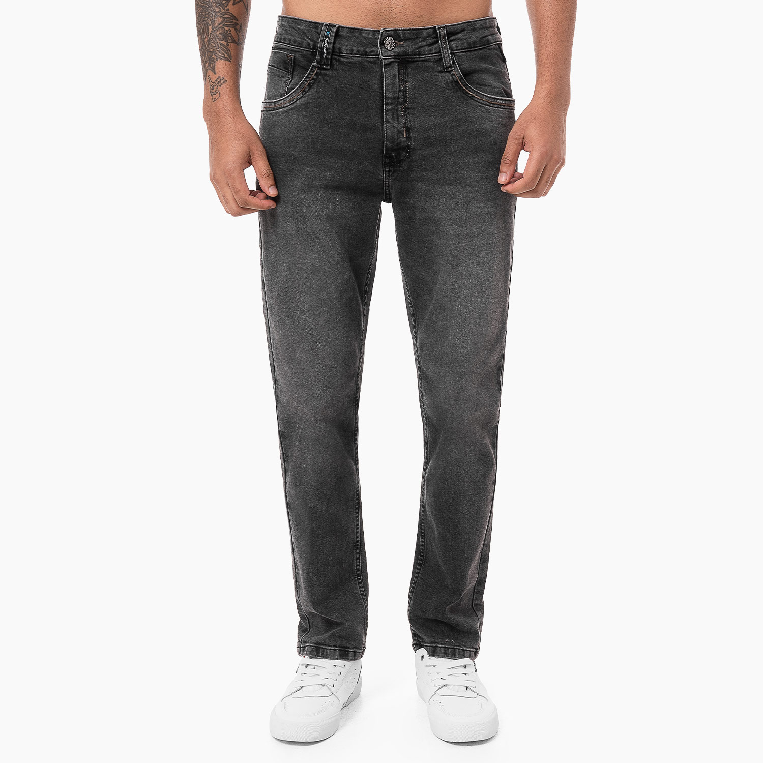 Pantalon Denim Comfort (Lr) Gj-Serie 162 Total Gray St. | Gzuck