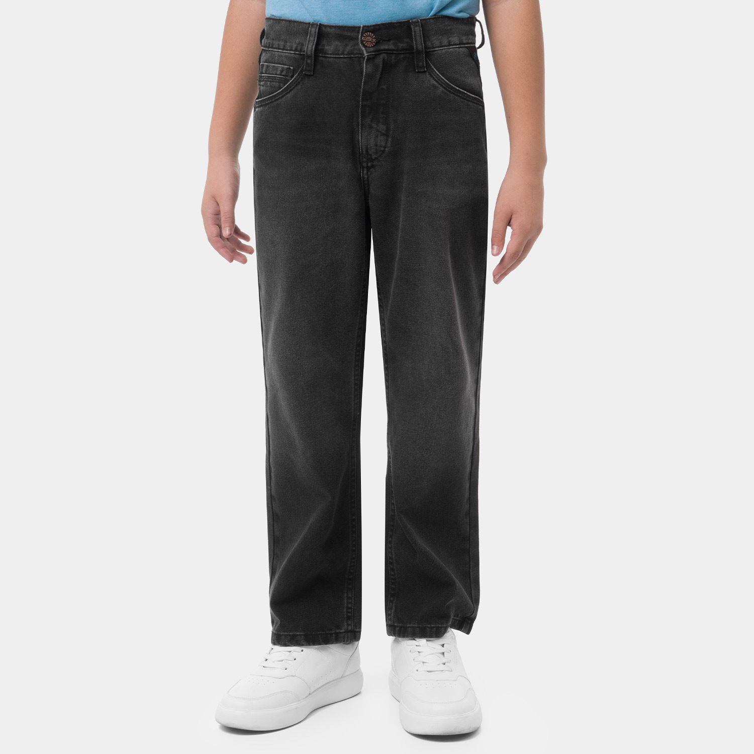 Pantalon Denim Ring (Loose Fit) Woller Kids T. Stone Black St. | Gzuck
