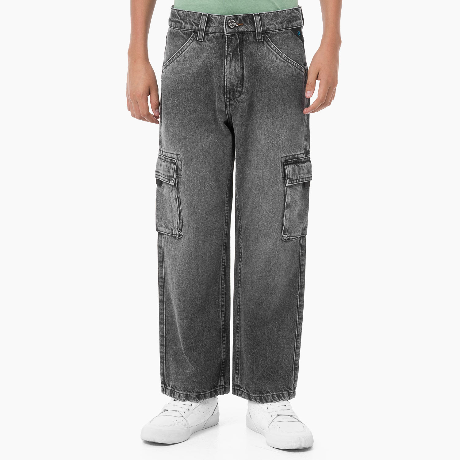 Pantalon Cargo Denim Ring (Straight) Sklat Kids T. Stone Gray St. | Gzuck
