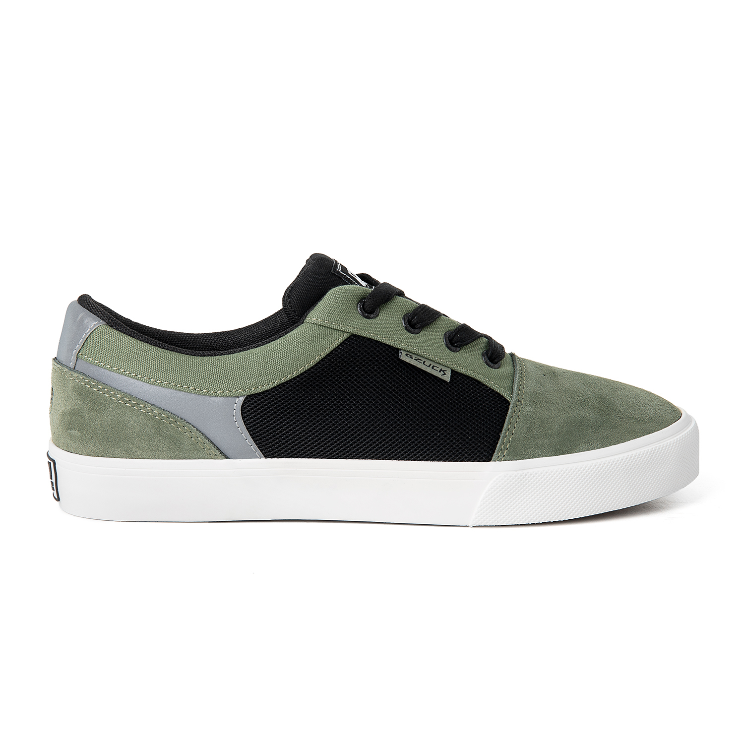 Zapatilla Cow Suede/Mesh/Canvas/Pu Halken Army | Gzuck