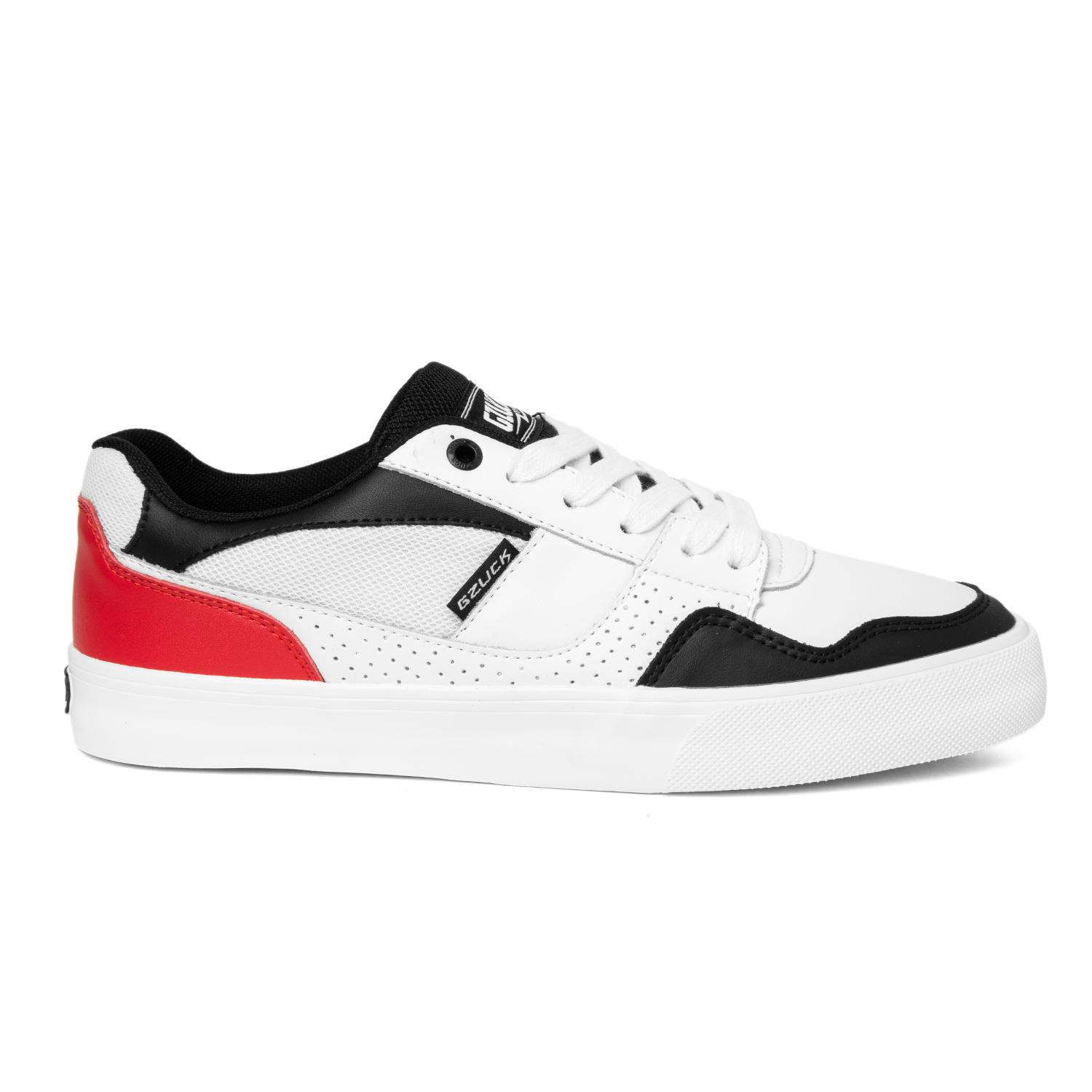 Zapatilla Action Leather/Mesh Kazik White/Black | Gzuck