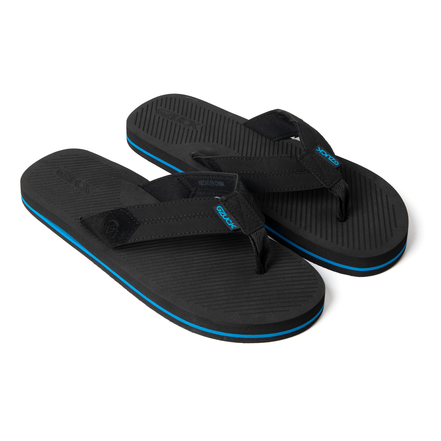 Slap Flip Flops Pu Kazthur Black | Gzuck