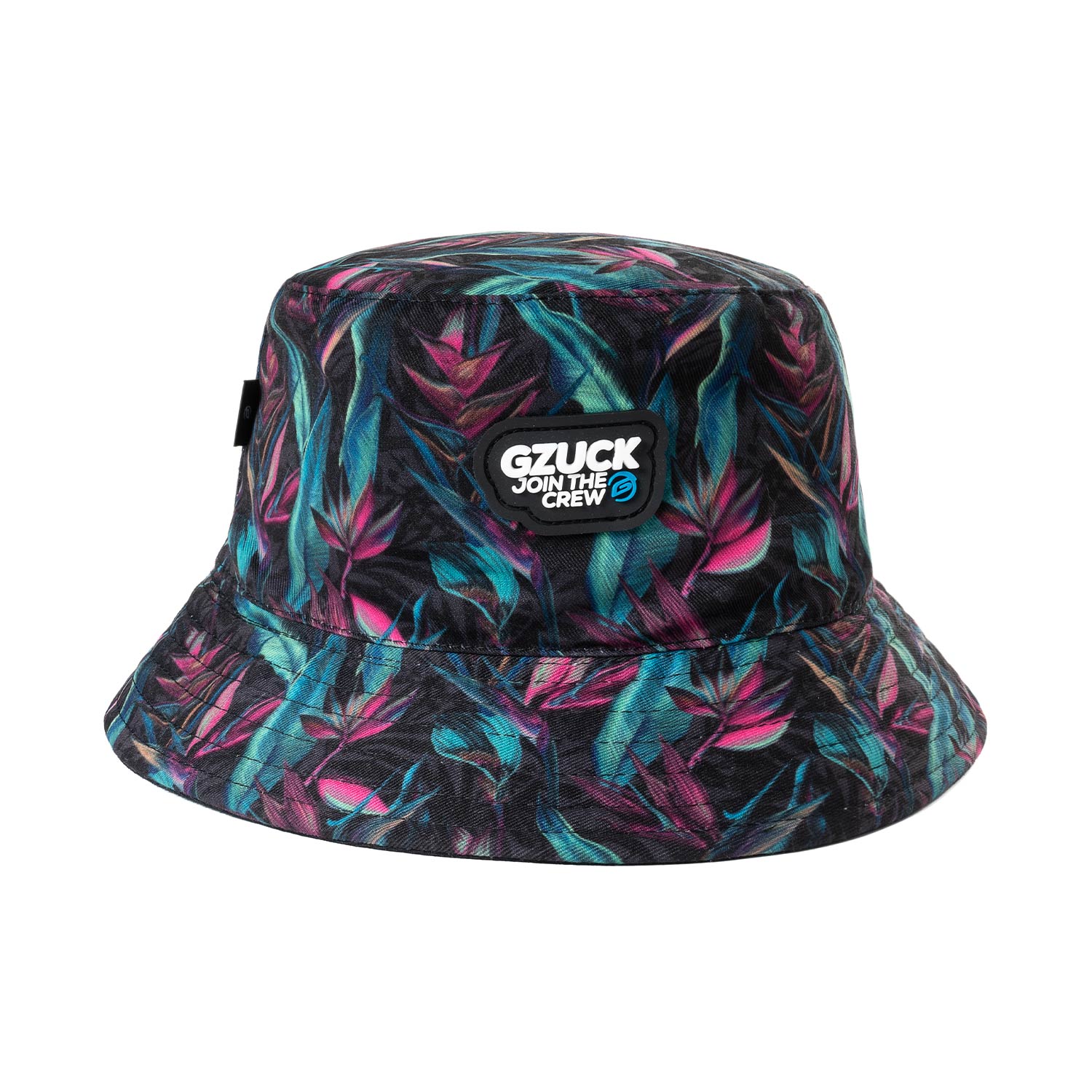 Bucket Hat Reversible Gzk Hukdek Flower/Black | Gzuck