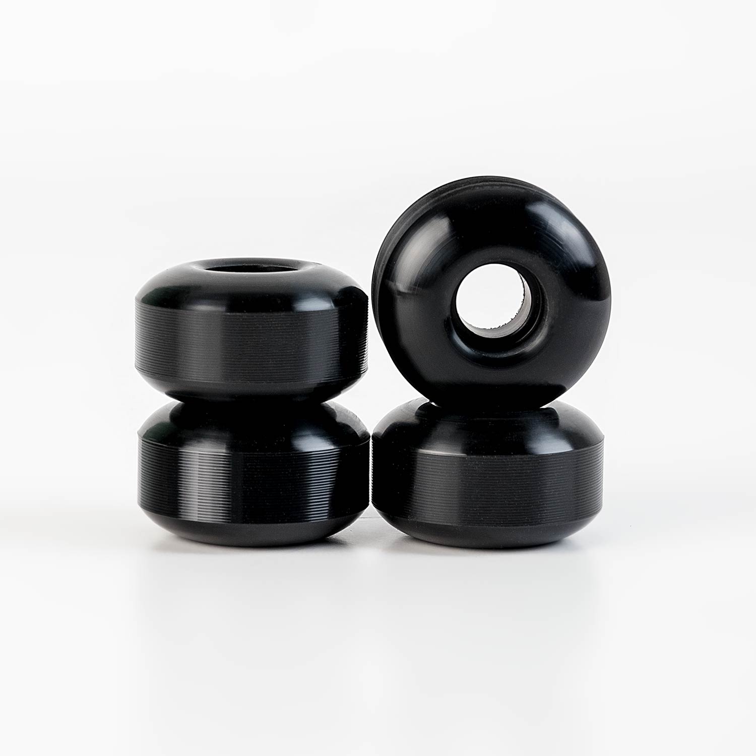 Ruedas Pack X4 Basic Wheels 53*31 Mm Black | Gzuck