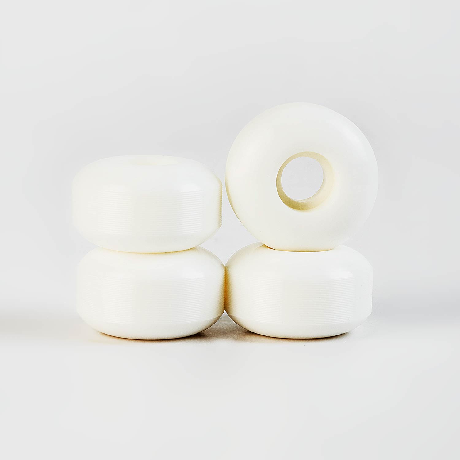 Ruedas Pack X4 Basic Wheels 53*31 Mm White | Gzuck