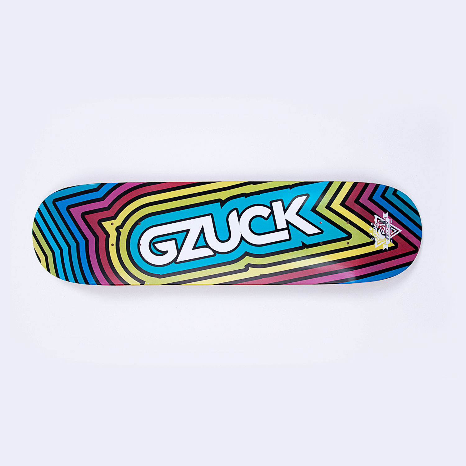 Deck Canadian Maple Super High Rainbown Green Neon 8.15"*33.5" | Gzuck