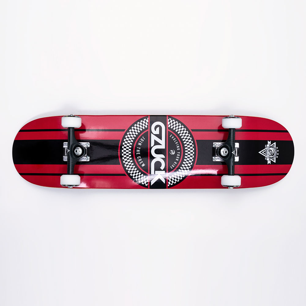 Skate Completo Gzuck Bowzet Red/Black | Gzuck
