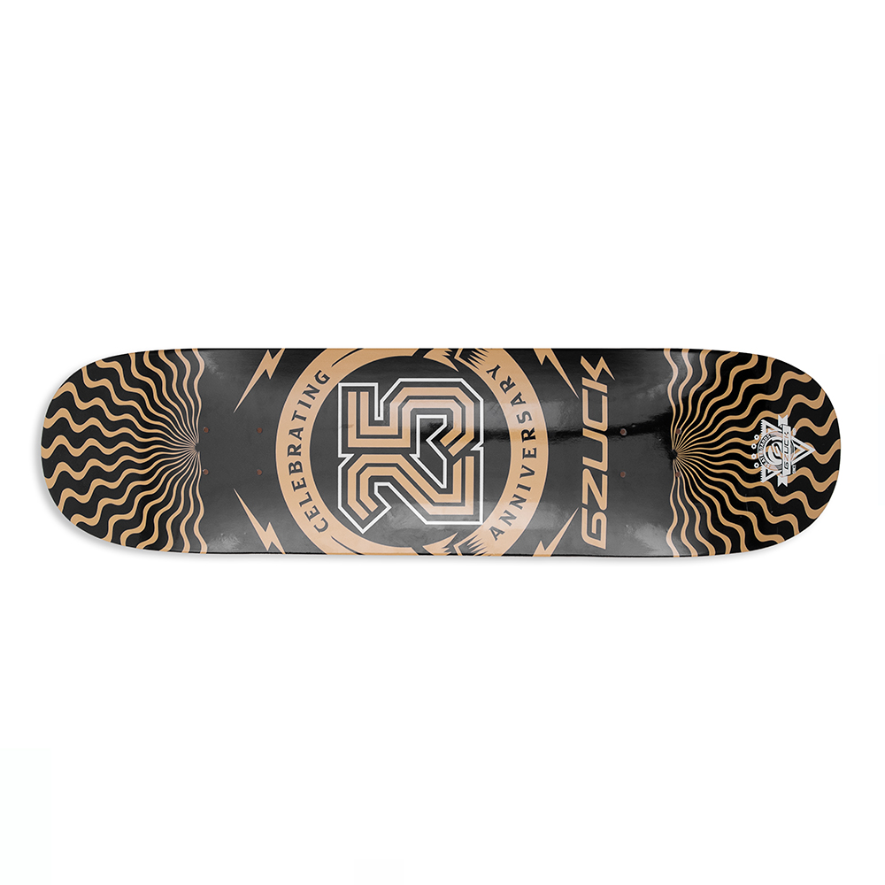 Deck Canadian Maple Super High Gzka25007 Black 8.125"*32" | Gzuck