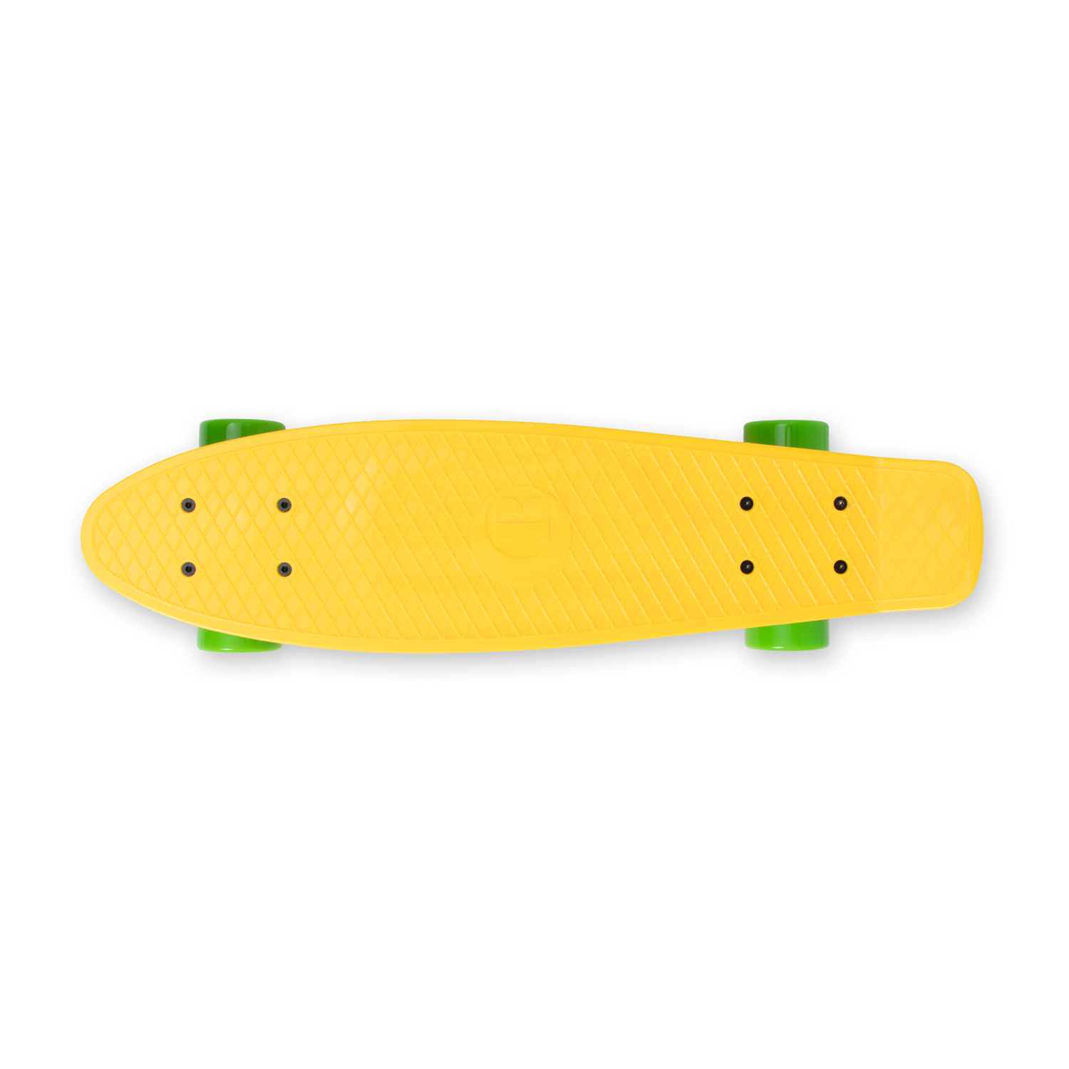 Patineta Gzk Circle R Plastic 22.5x6" Penny-G Yellow | Gzuck