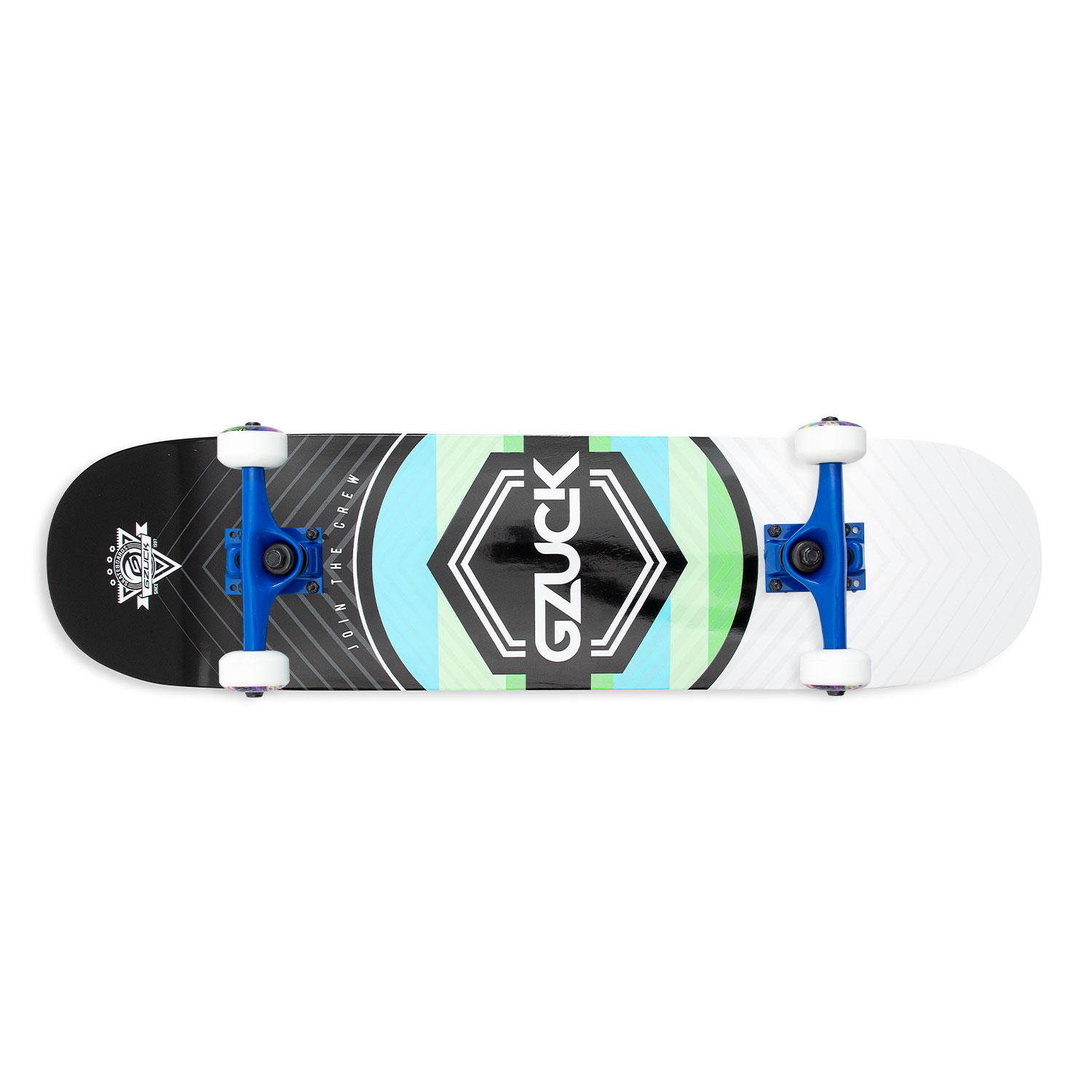 Skate Completo Gzuck Teknat Colors Geo | Gzuck