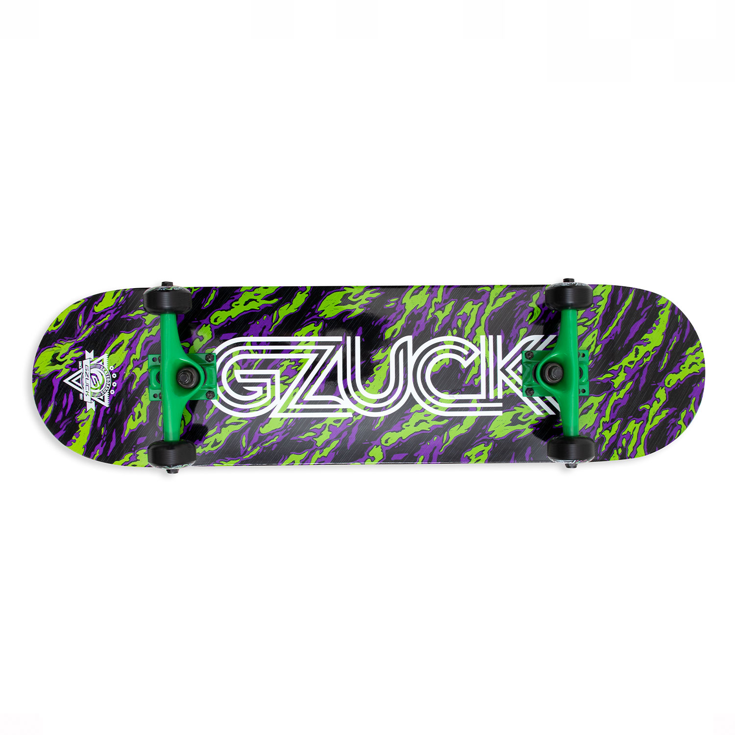 Skate Completo Gzuck Ekot Black/Green | Gzuck