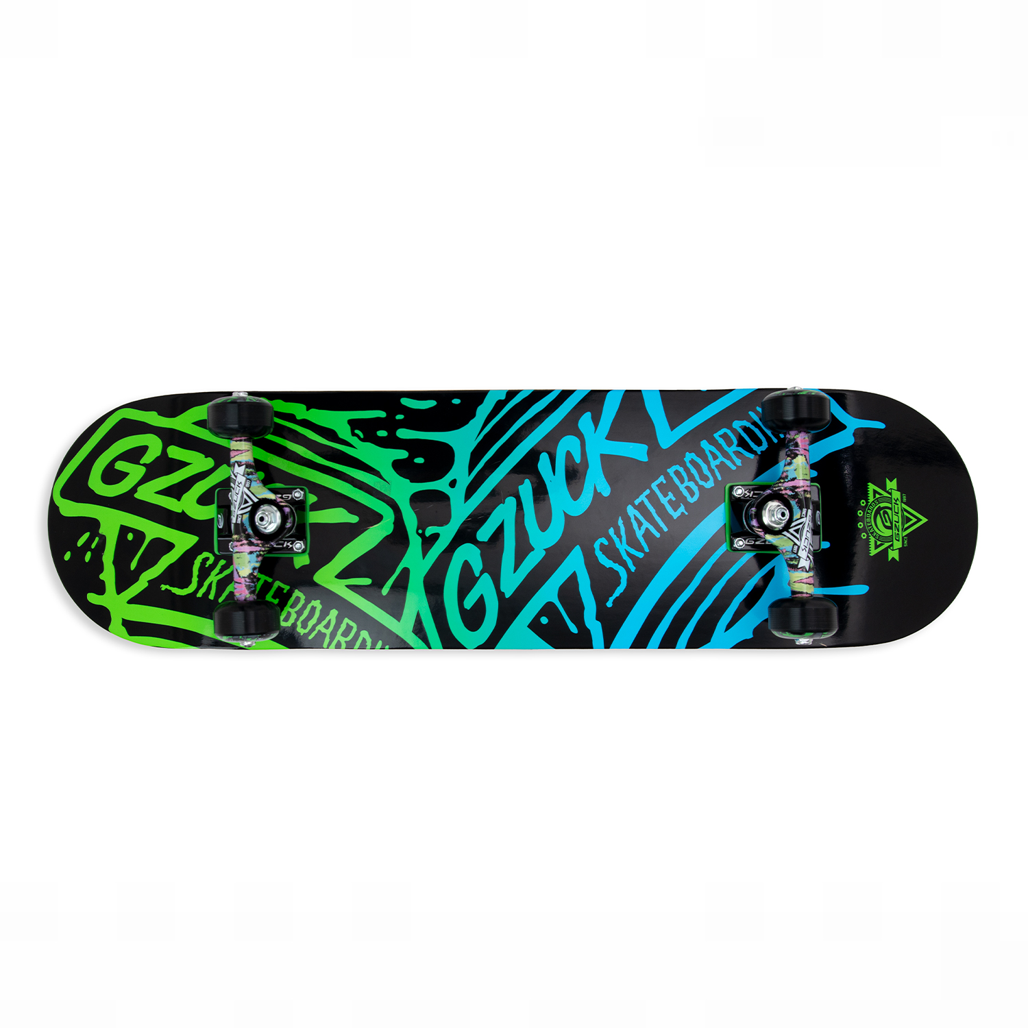 Skate Completo Gzuck Rakzar Black | Gzuck